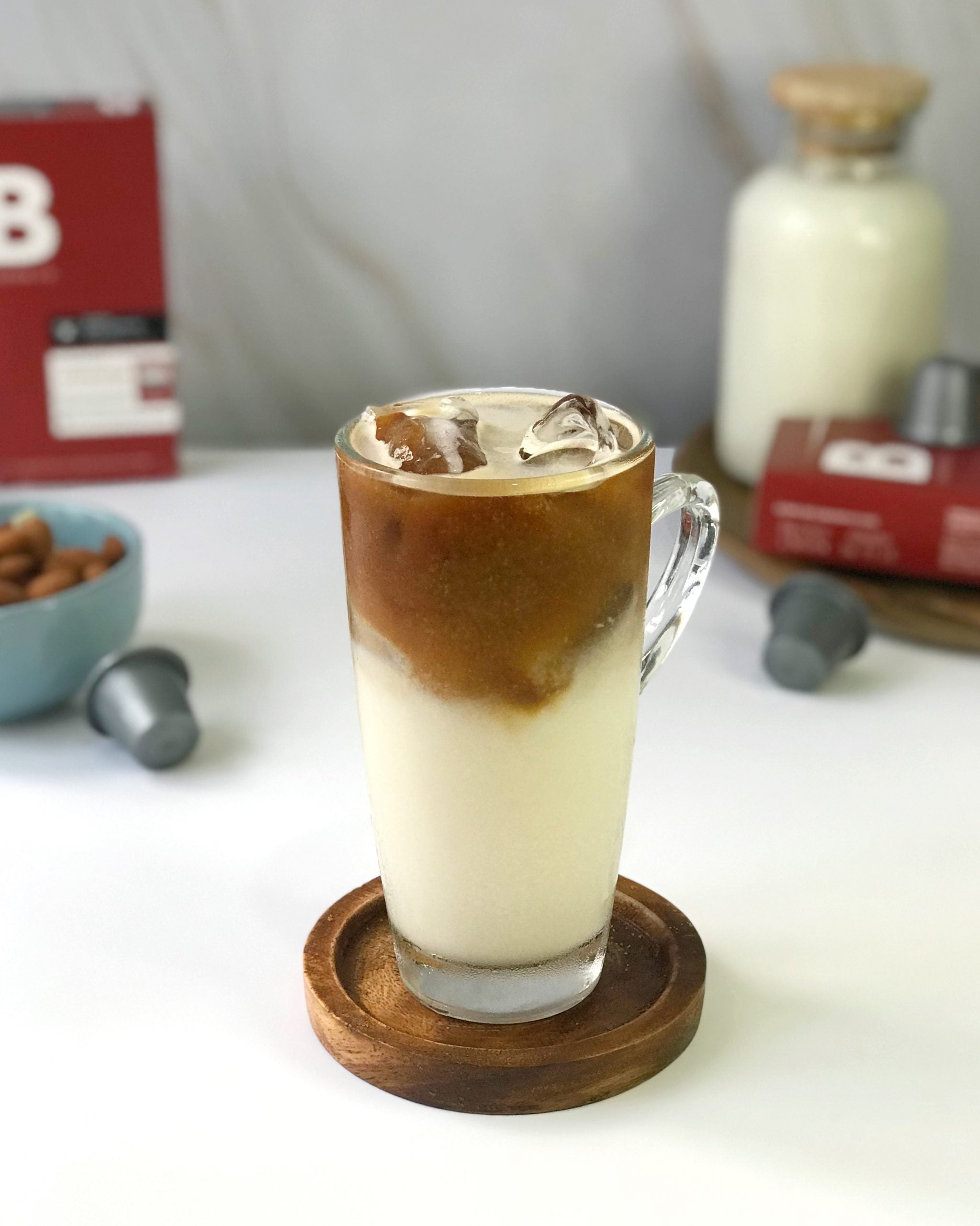 Iced Hazelnut Latte - Vegan Drinks | B Coffee Co – Barista Coffee ...