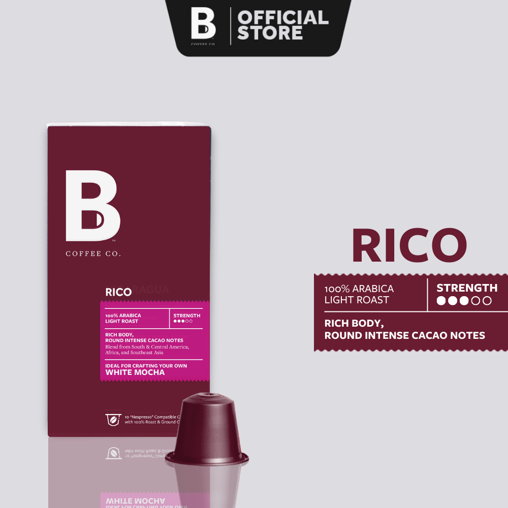 Rico White Chocolate Mocha Capsules | B Coffee Co. Philippines ...